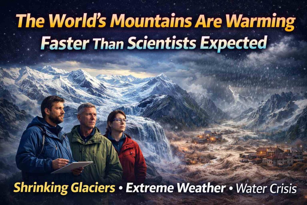 🌍🏔️ The World’s Mountains Are Warming Faster Than Scientists Expected ...