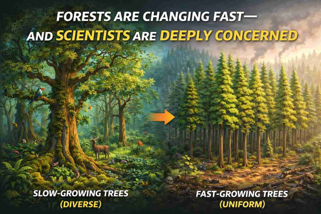 🌳⚠️Scientists Warn: Forests Are Losing Their Strength and Diversity ...